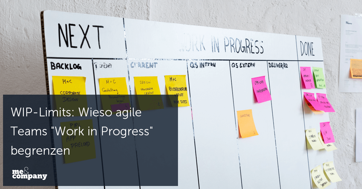 WIP-Limits: Wieso agile Teams "Work in Progress" begrenzen
